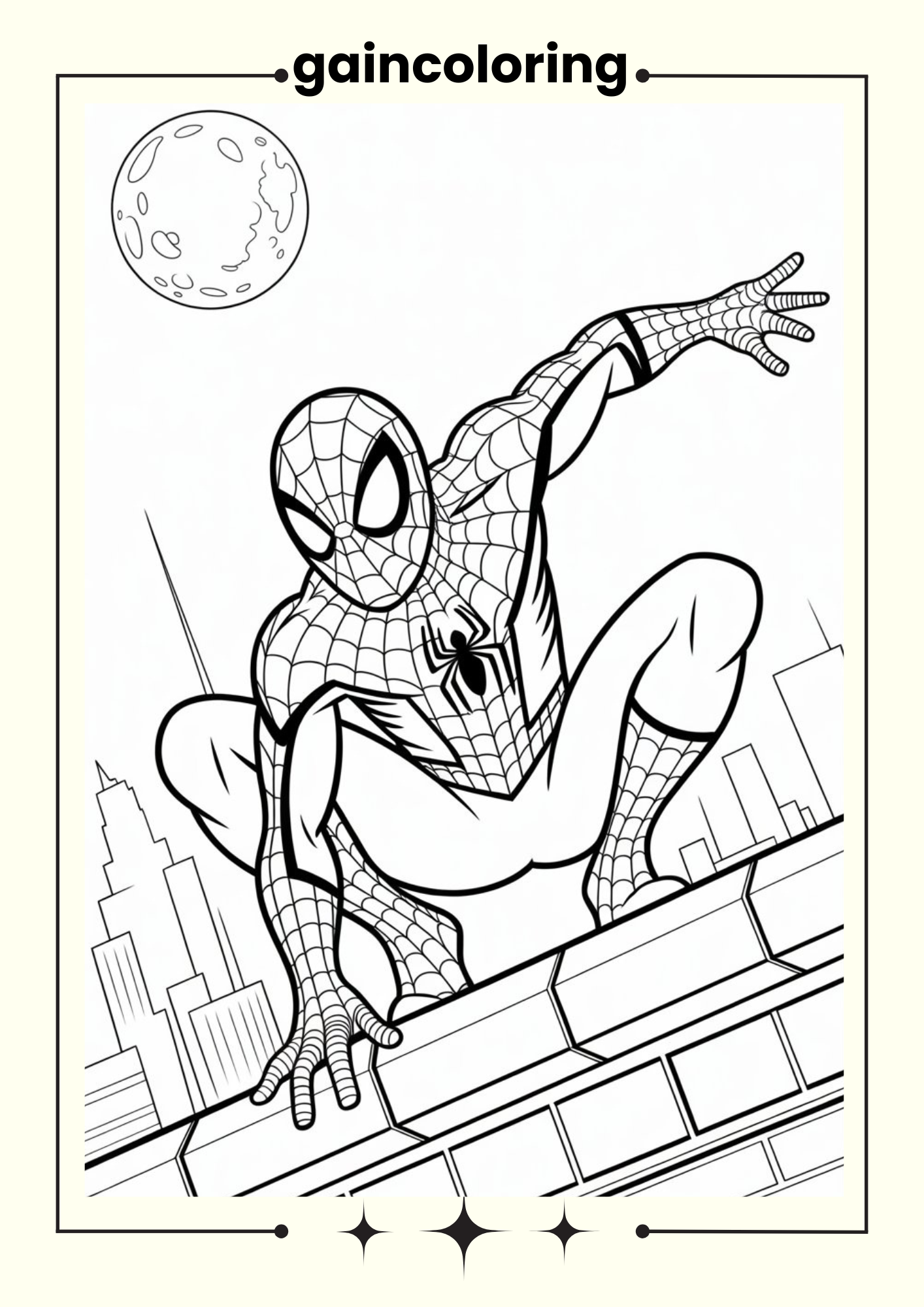 150+ Free Printable Spider-Man Coloring Pages